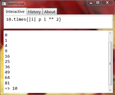 Jimmy Schementi > IronRuby @ RubyConf 2009 – Part 3.5: Embedding IronRuby